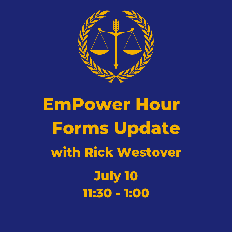 EmPower Hour – Forms Update with Rick Westover – Greensboro Regional ...